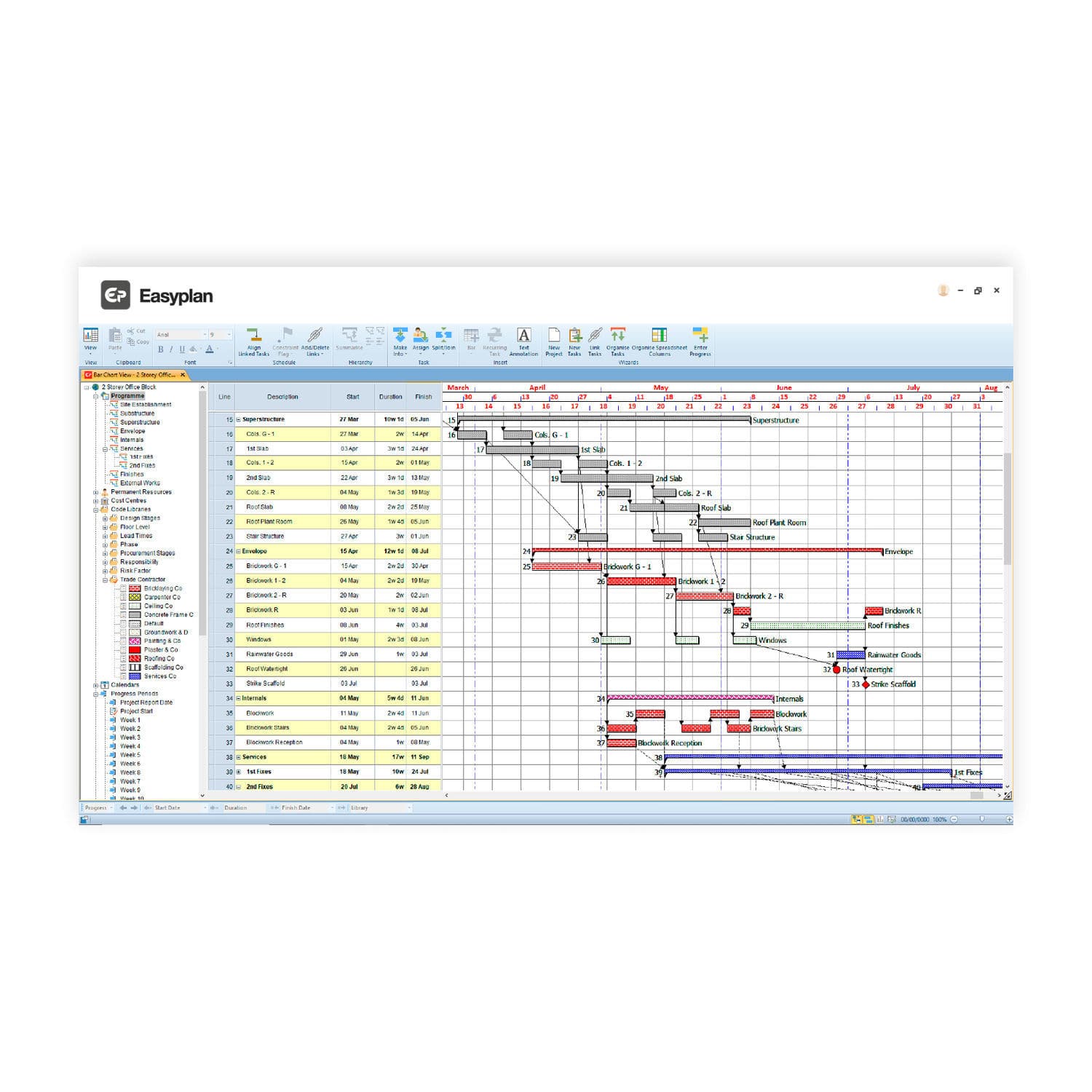 Projektverwaltungssoftware - EASYPLAN - Eleco Software - für Betonkonstruktion / 2D