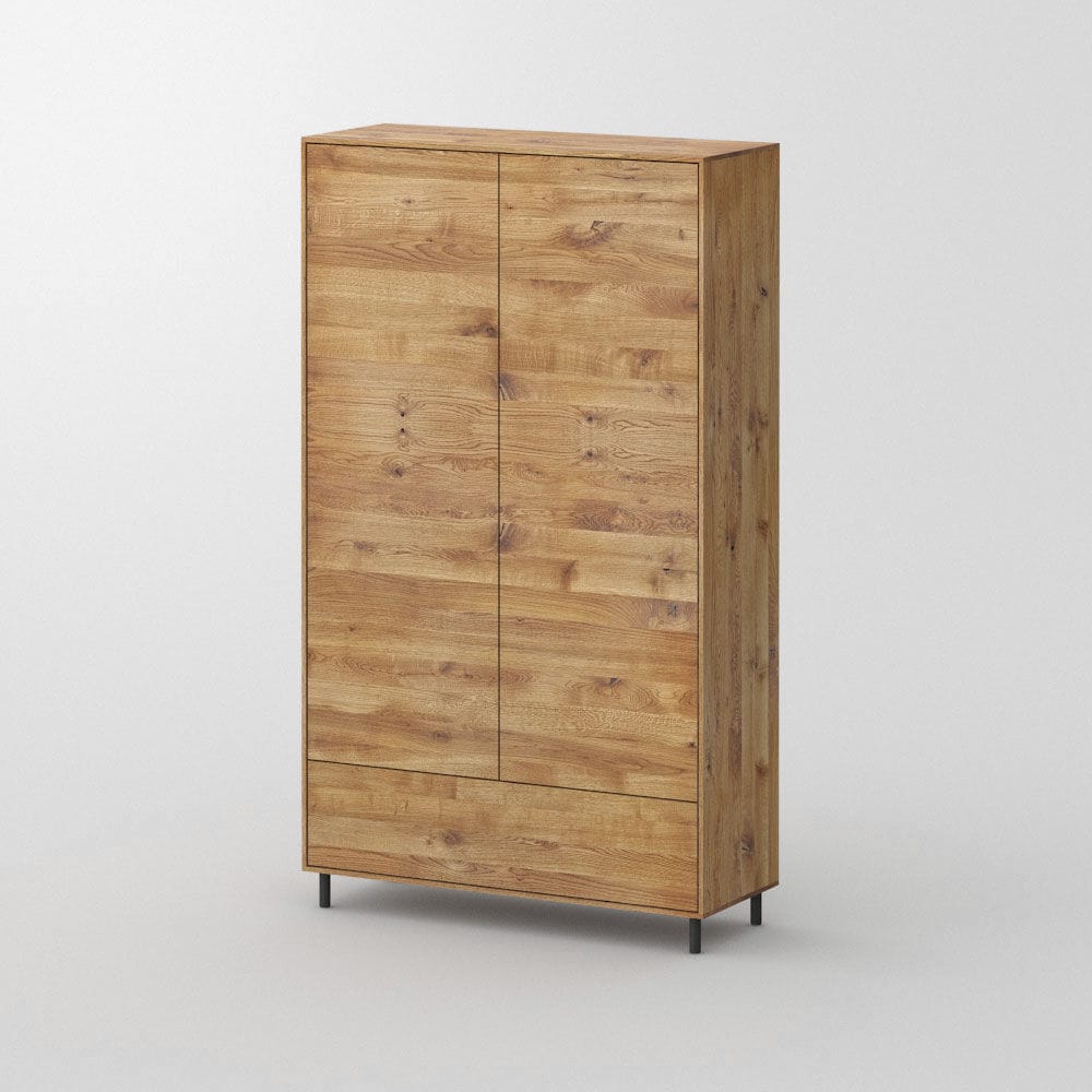 Hohes Sideboard - IOTA HI W - vitamin design - modern / Eiche / Nussbaum