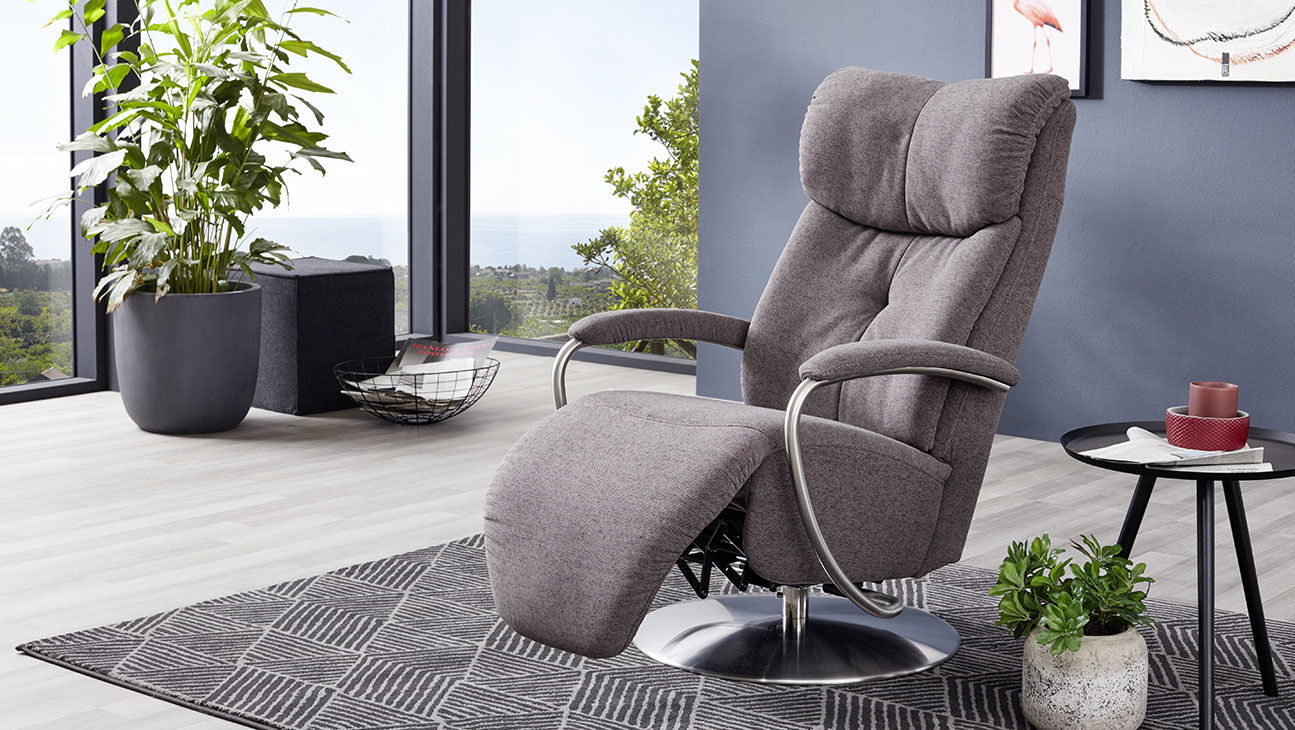 Moderner Relaxsessel - EASY SWING : 7317 - Himolla Polstermöbel - Leder ...