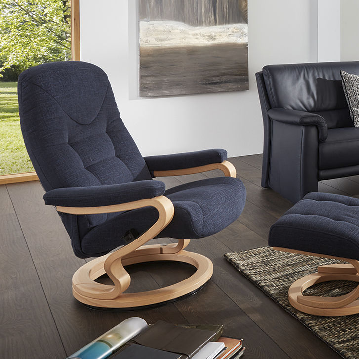 Moderner Relaxsessel - ZEROSTRESS : 9467 - Himolla Polstermöbel - Leder ...