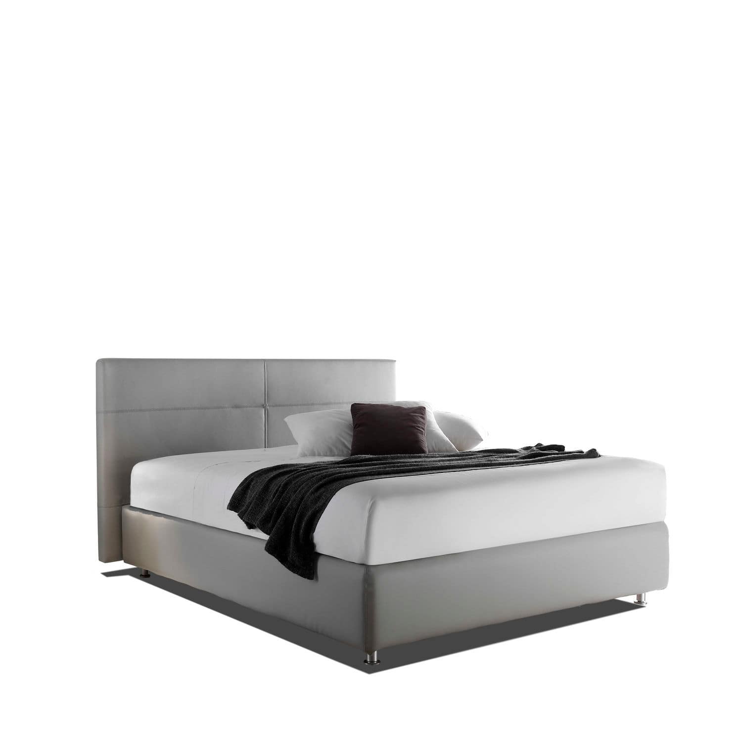 Doppelbett - BRIANZA - Divani Santambrogio - modern / Leder
