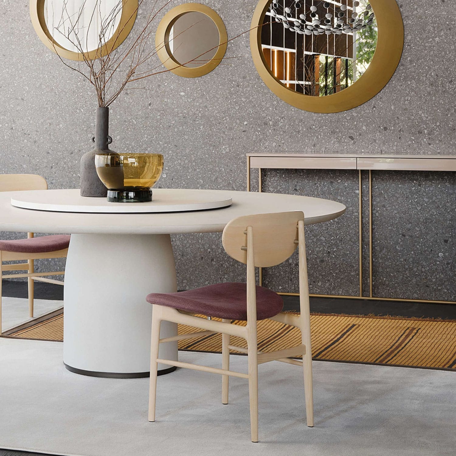 Moderner Esszimmerstuhl - FRED - LEMA Home - für den Innenraum / Stoff ...