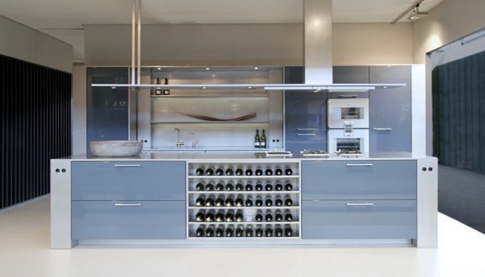 Moderne Küche - 2|20 - ABK InnoVent - Edelstahl / Laminat / Kochinsel