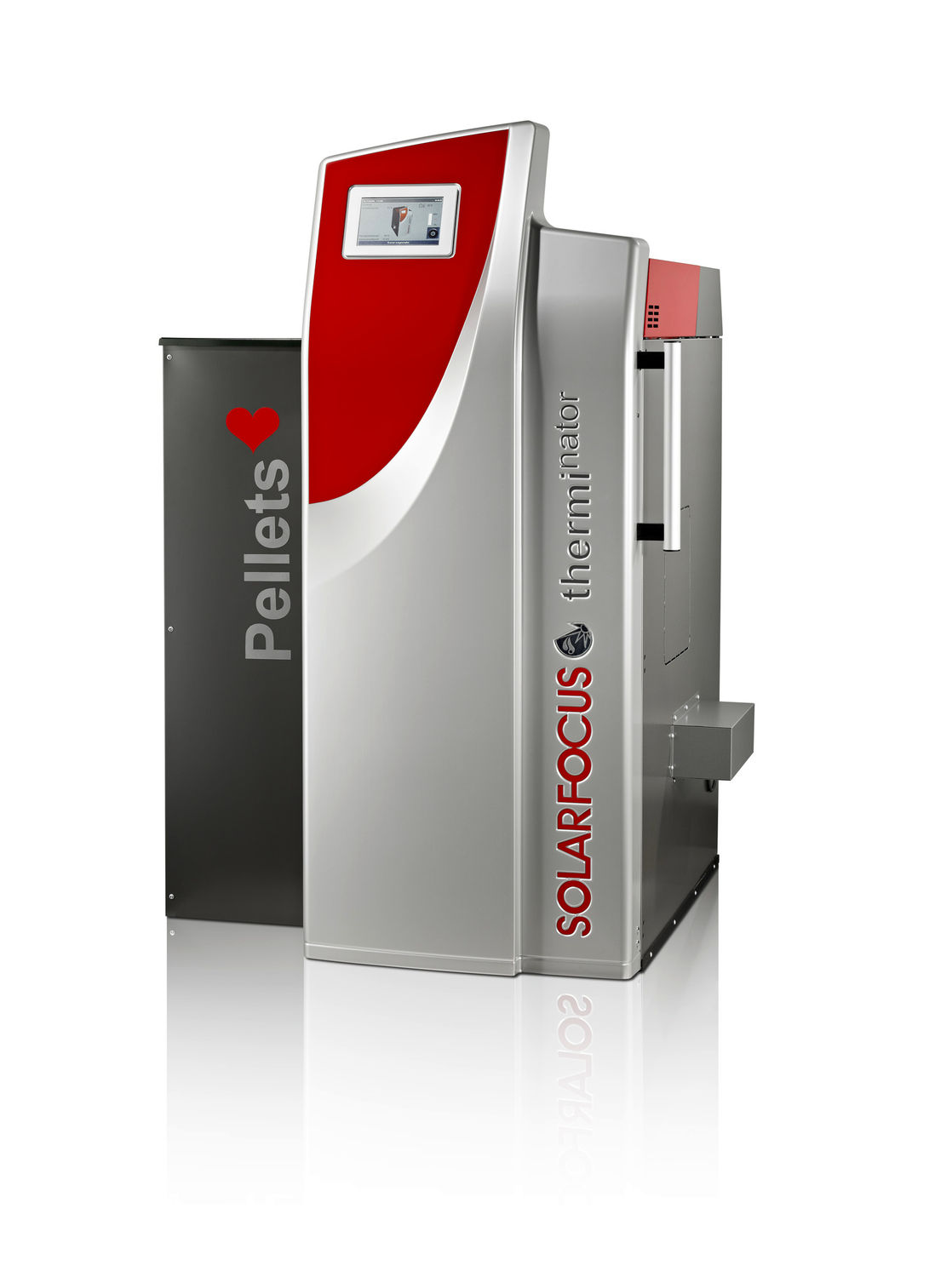 Holzheizkessel - THERMINATOR II TOUCH - SOLARFOCUS - Holzscheite ...
