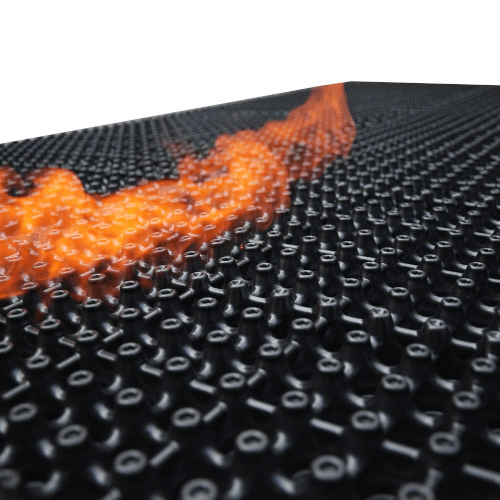 Drainage-Folie / Polystyrol - DIADRAIN-25HF-M - DIADEM - Bossenwerk ...