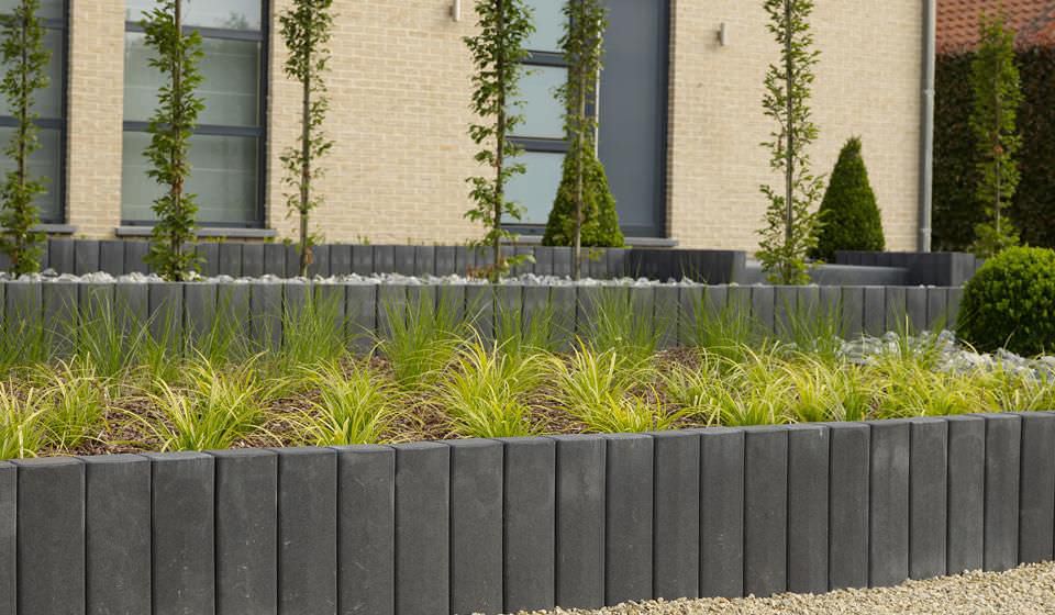 Randstein für Garten - RUSTICO PALISSADE - Stone & Style - Stein / vertikal