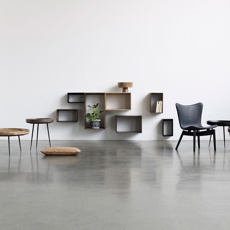 Wandmontiertes Regal - BOX SYSTEM - Mater Design - Modul / modern / Holz