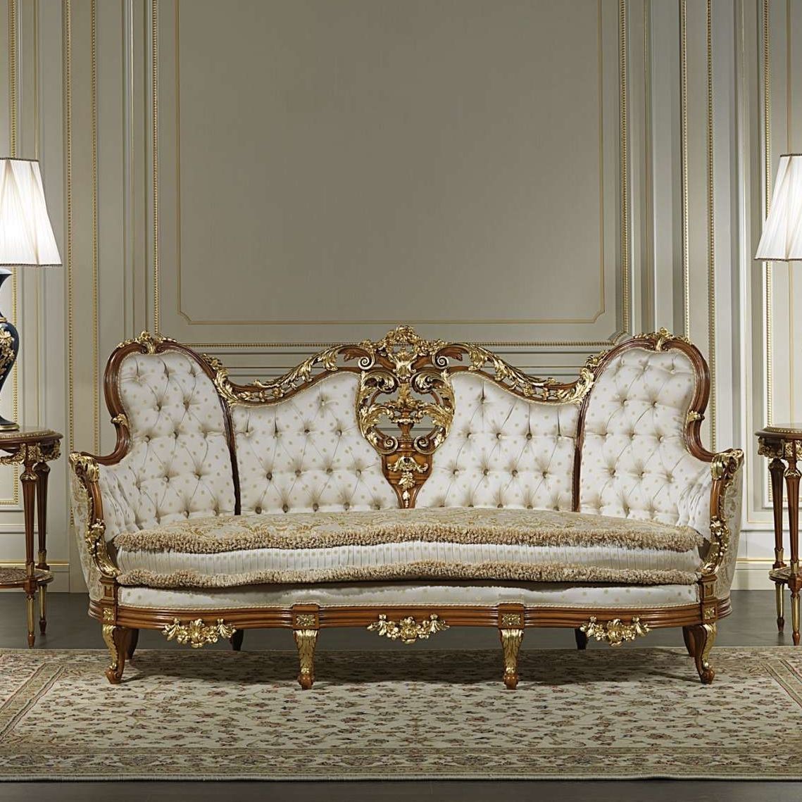 Stil-Sofa - 800 - VIMERCATI MEDA LUXURY CLASSIC FURNITURE - Stoff ...