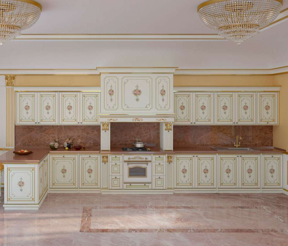 Stil-Küche - Veruska - VIMERCATI MEDA LUXURY CLASSIC FURNITURE - Holz ...