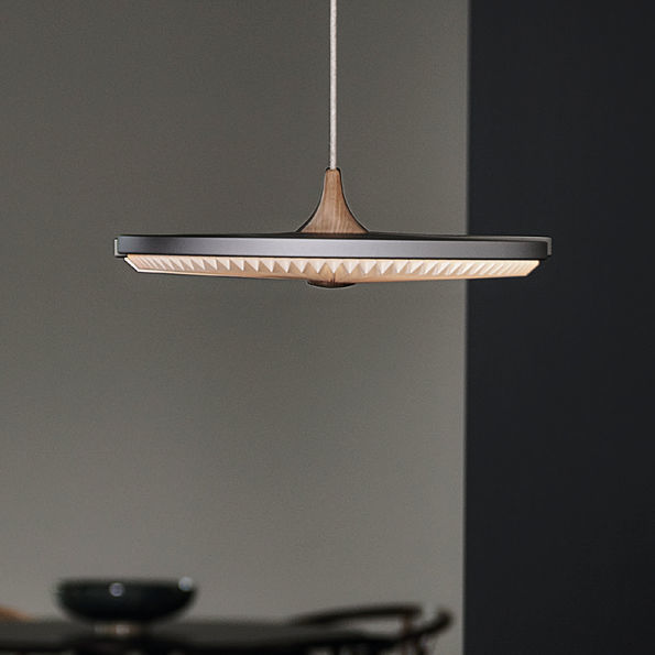 Hängelampe - SOLEIL - LE KLINT - Metall / Wolle / modern