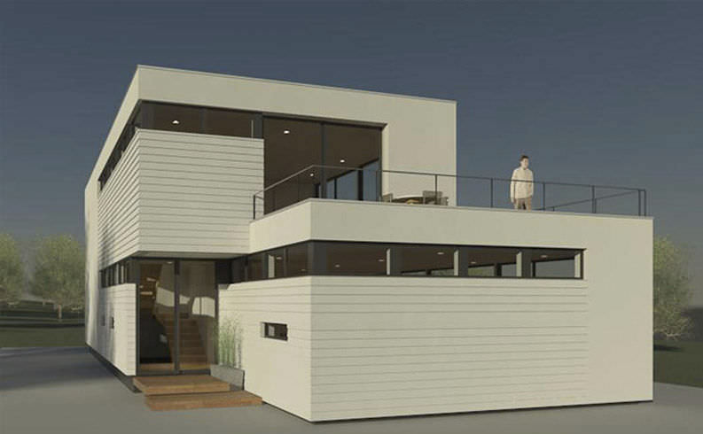 Modulhaus - LV2 - ROCIO ROMERO LLC - modern / 2-Etagen