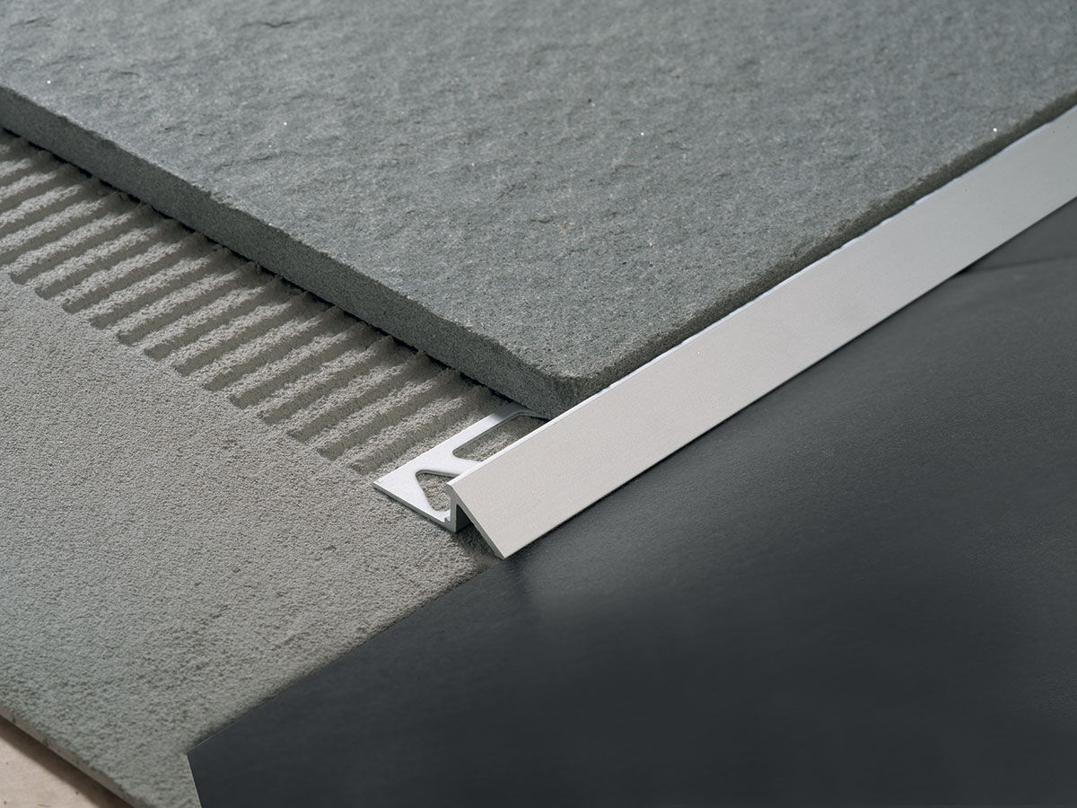 Aluminium-Abschlussprofil - ZEROTEC ZR - PROFILITEC - für Fliesen
