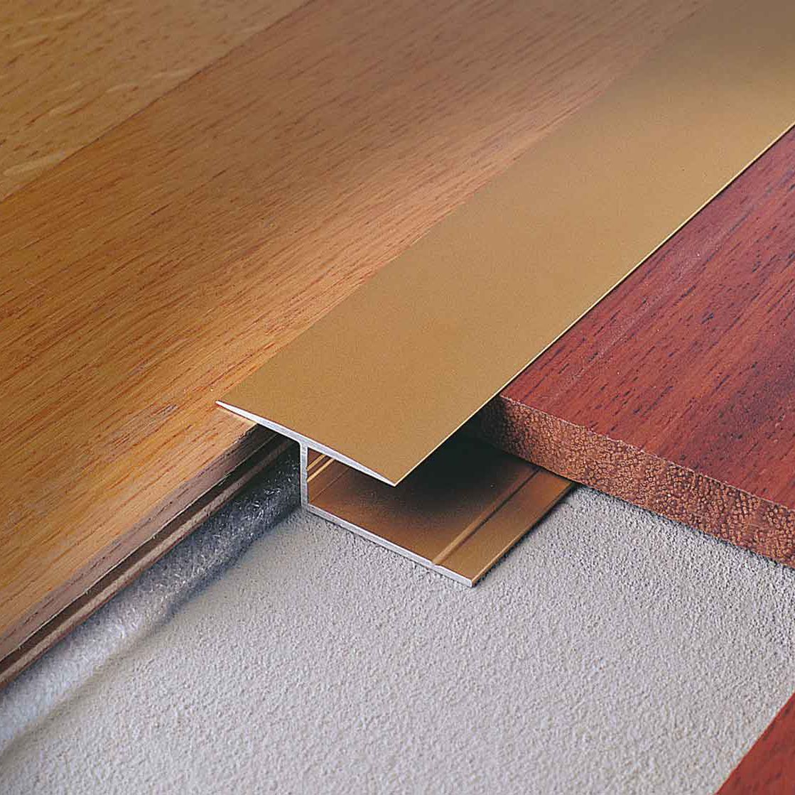 Aluminium-Abschlussprofil - WOODTEC LG - PROFILITEC - für Fliesen
