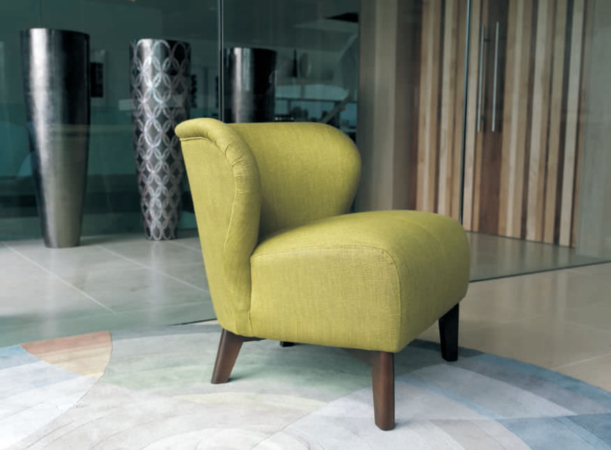 Klassischer Kaminsessel - MOZART - ORIOR BY DESIGN LTD - Stoff