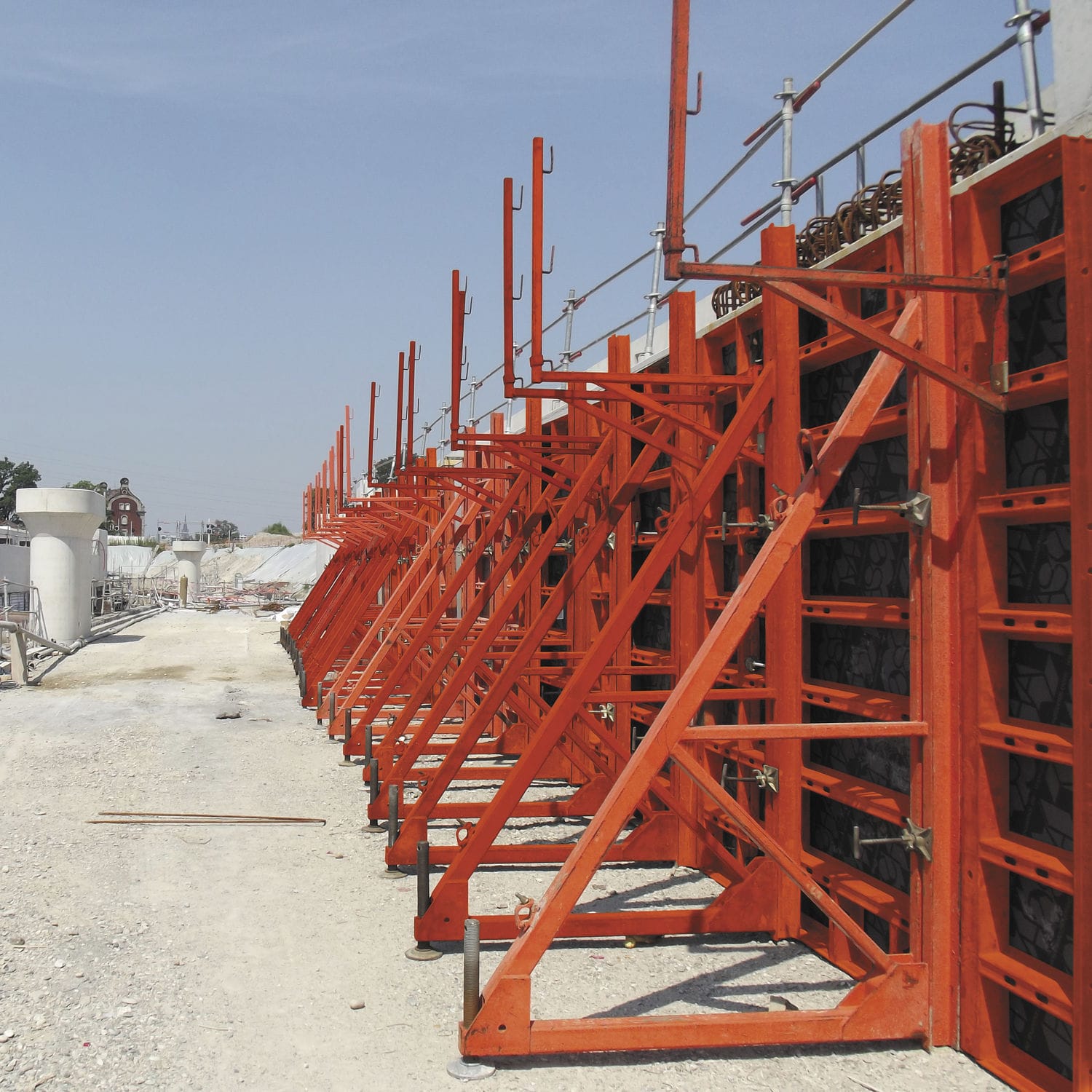 Einhäuptige Schalung - forming - PASCHAL - Rahmen / Metall / für Wand