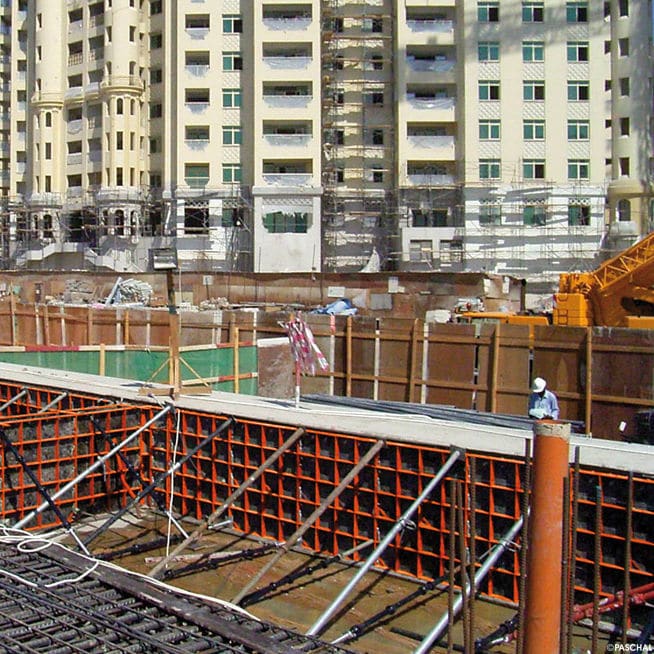 Rahmenschalung - GE Universal - PASCHAL - Modul / wiederverwendbar / Stahl