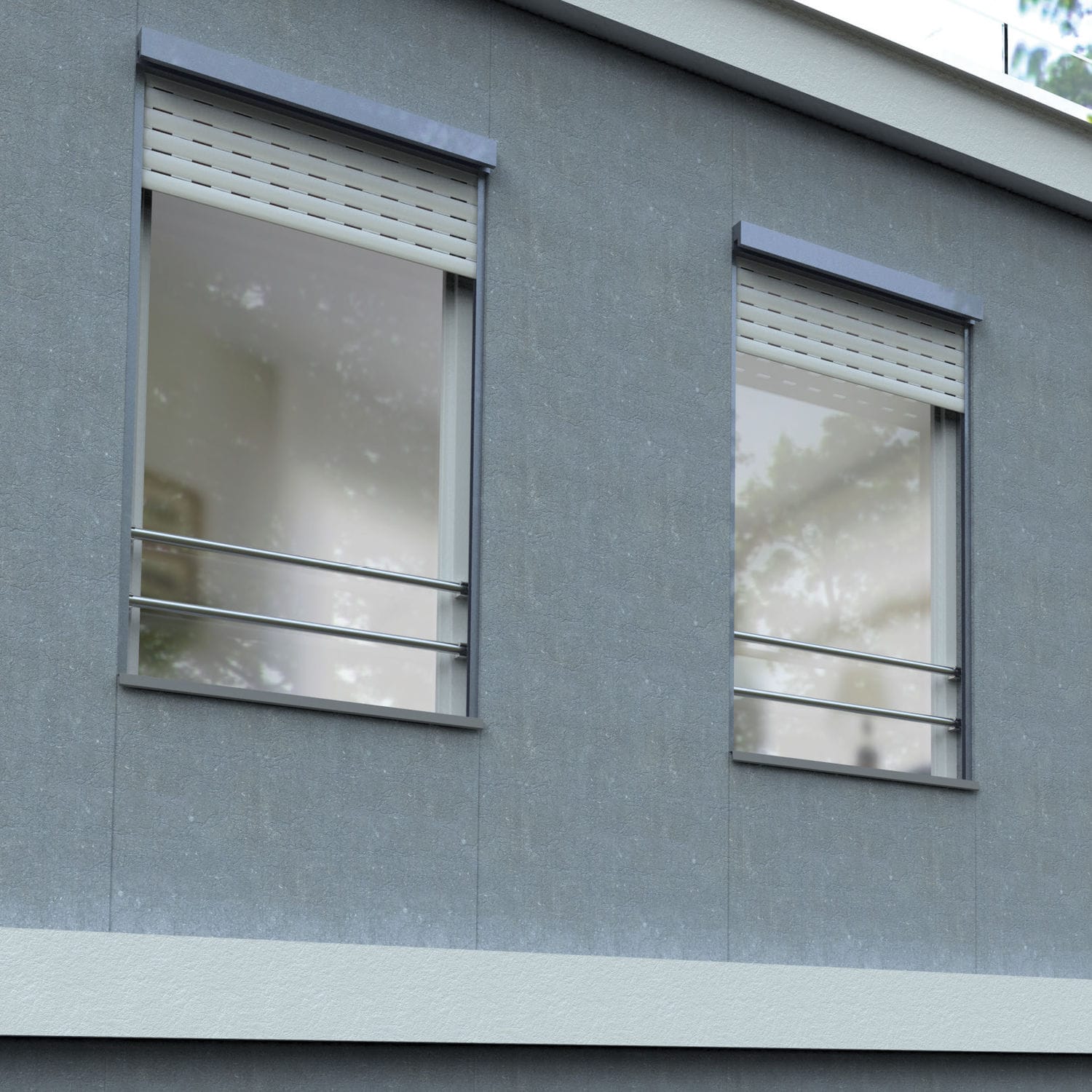 Edelstahlgeländer - SH-01 - PAULI FRANCE - mit Stangen / für ...