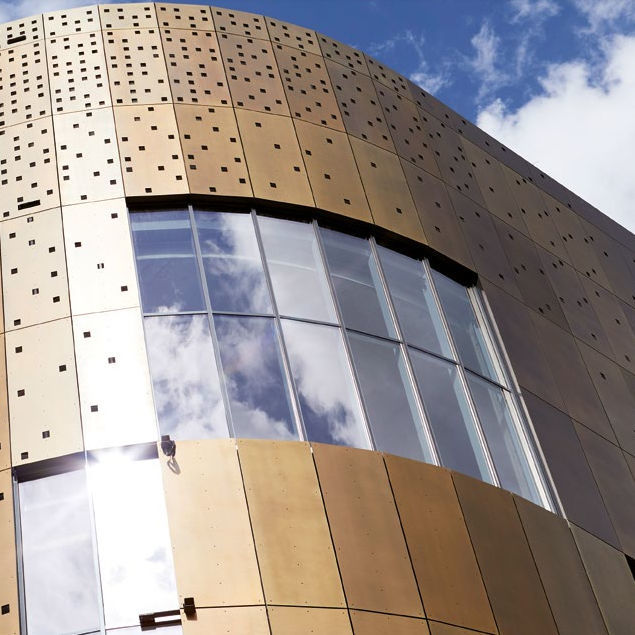 Messing-Verblendplatte - BRONZE HAIRLINE NATURAL - POHL Metal Systems ...