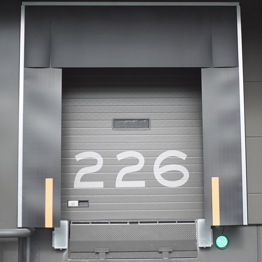 Einziehbare Verladeschleuse - FLEXIDOOR SA - flexibel / Ladung