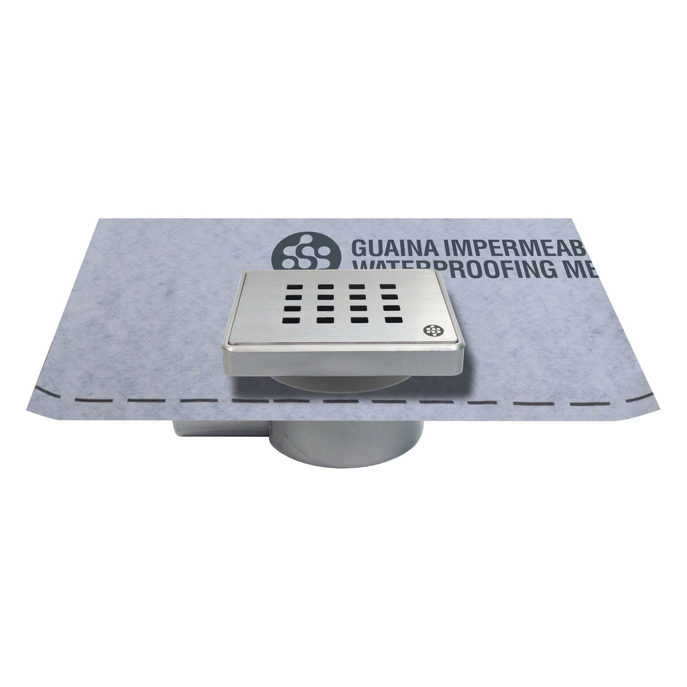 Edelstahl-Duschabfluss - CH10D1-01 - STAMPLAST SRL - PVC