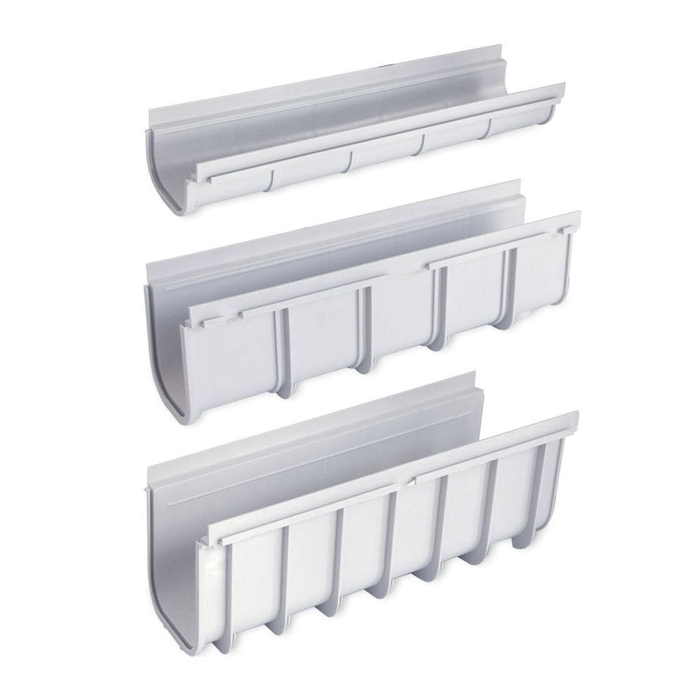 Einzel-Abflussrinne - CN13-01 - STAMPLAST SRL - Polypropylen / für Pool ...