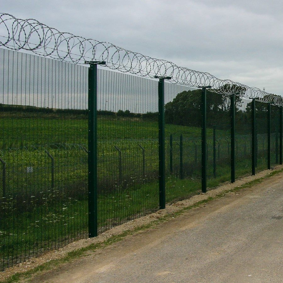 Zaun / geschweißter Maschendraht - HiSec 358 - ZAUN FENCING - Industrie ...