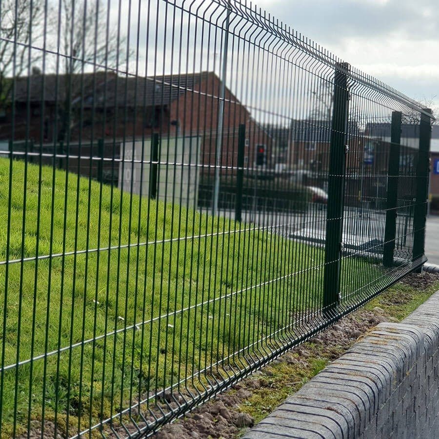 Zaun / geschweißter Maschendraht - Axiom - ZAUN FENCING - Industrie ...