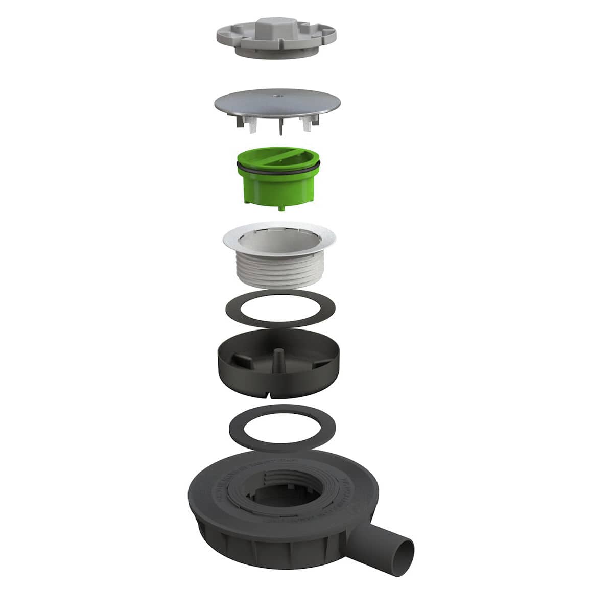 ABS-Duschabfluss - 5220CR40S7 - BONOMINI S.R.L. - Chrom