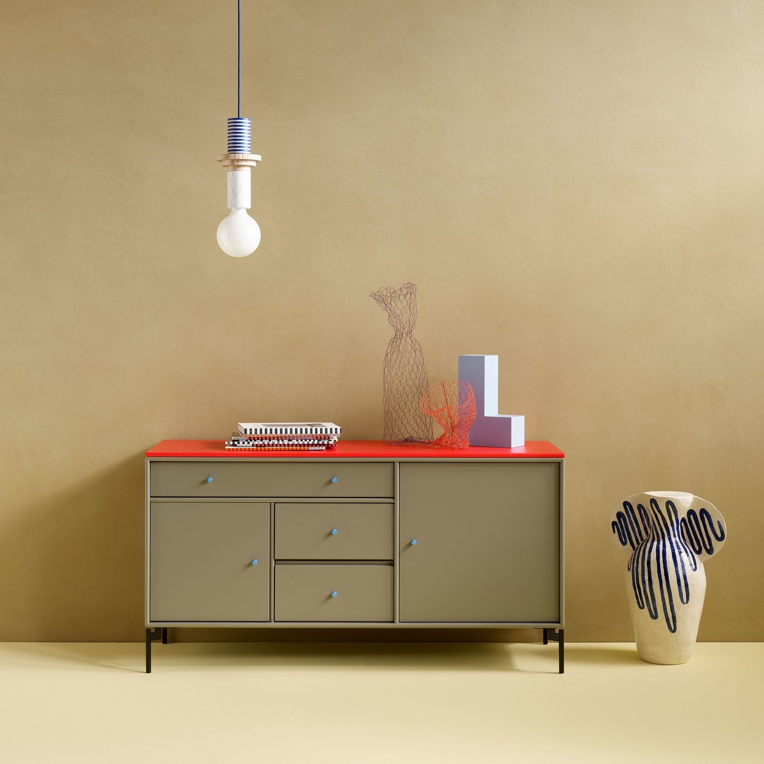 Modernes Sideboard - Mega 200802 - Montana Furniture - lackiertes MDF ...
