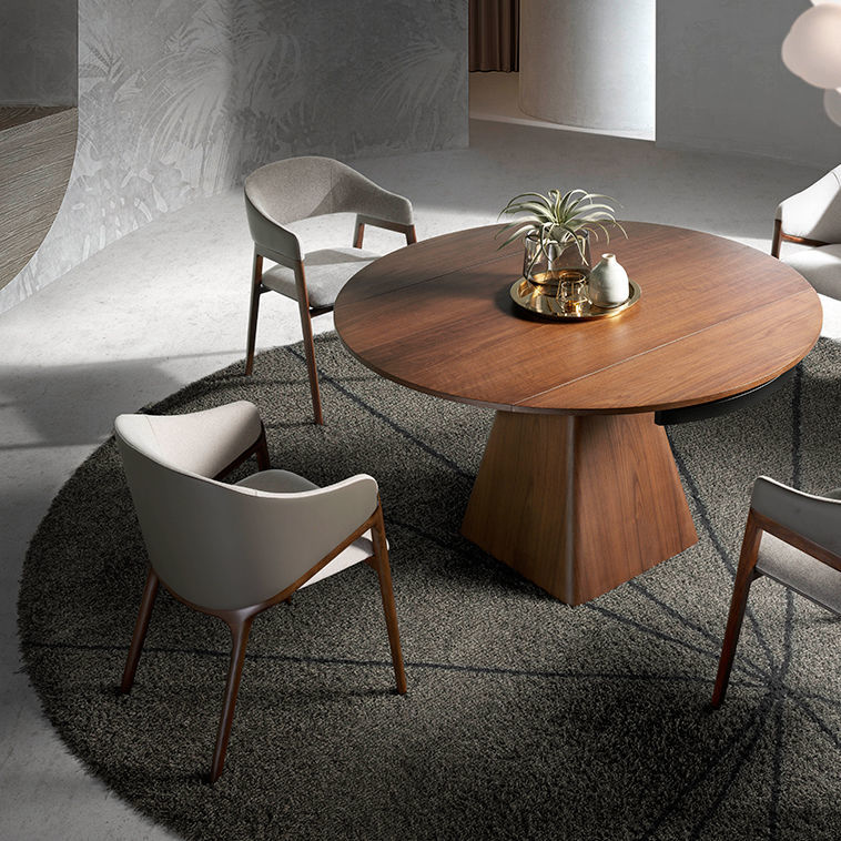 Moderner Esszimmerstuhl - 4091 - Angel Cerdá - Stoff / Kunstleder ...