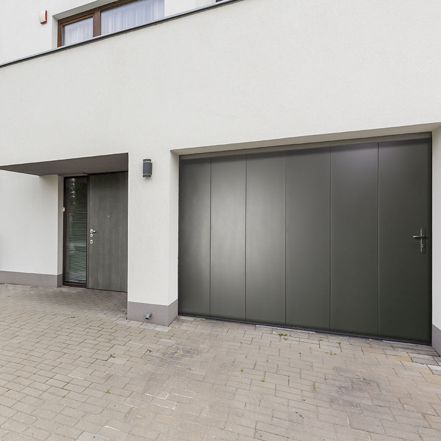 Seitlich unterteiltes Garagentor - VISIO-PANORAMIC - La Toulousaine ...