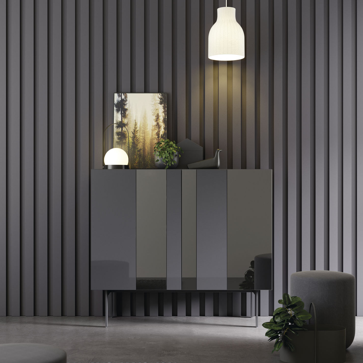 Modernes Sideboard - COMPACT APARADOR 19 - VIVE - MUEBLES VERGE S.L ...