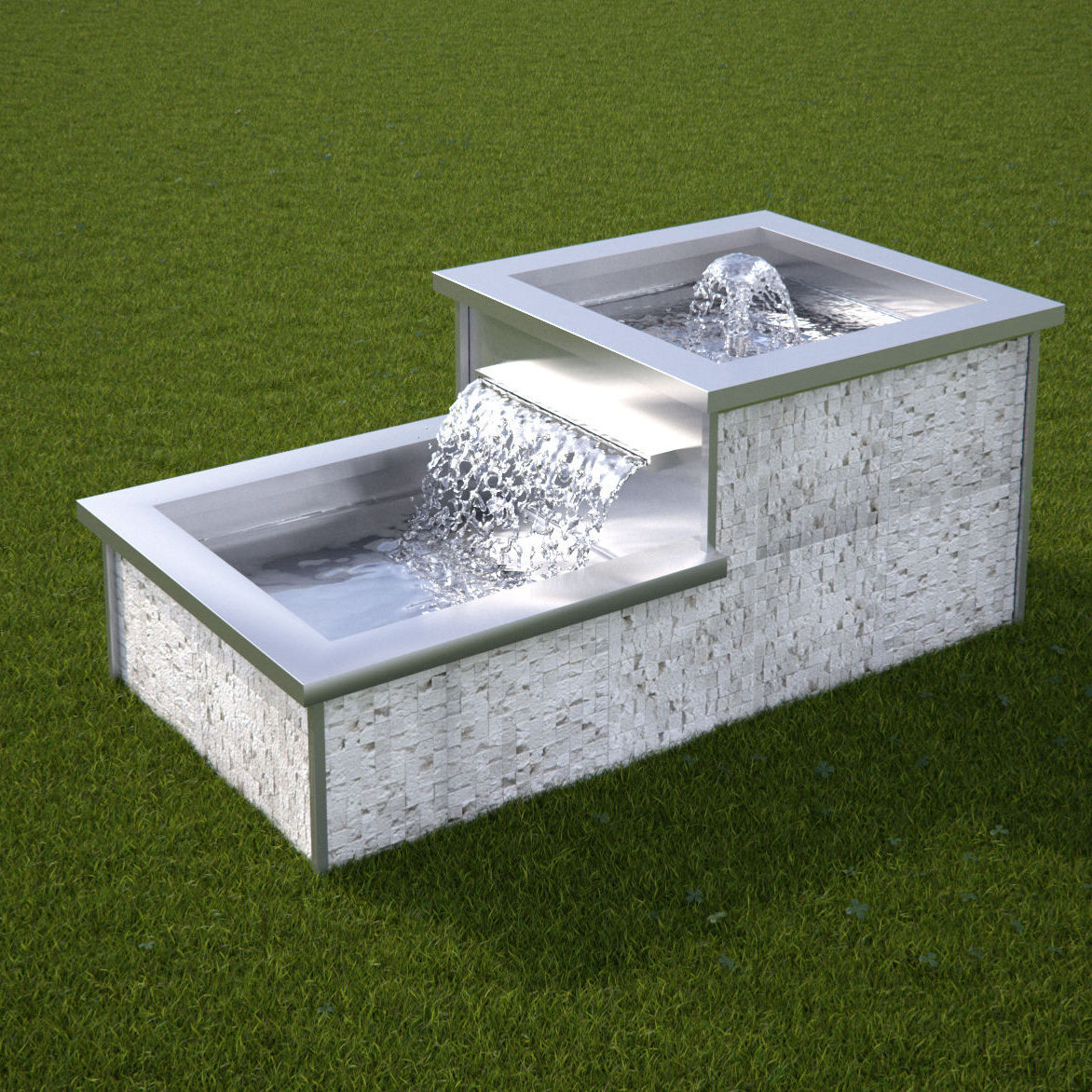 Garten-Springbrunnen - ALMA - Lumiartecnia Internacional - Innenraum ...