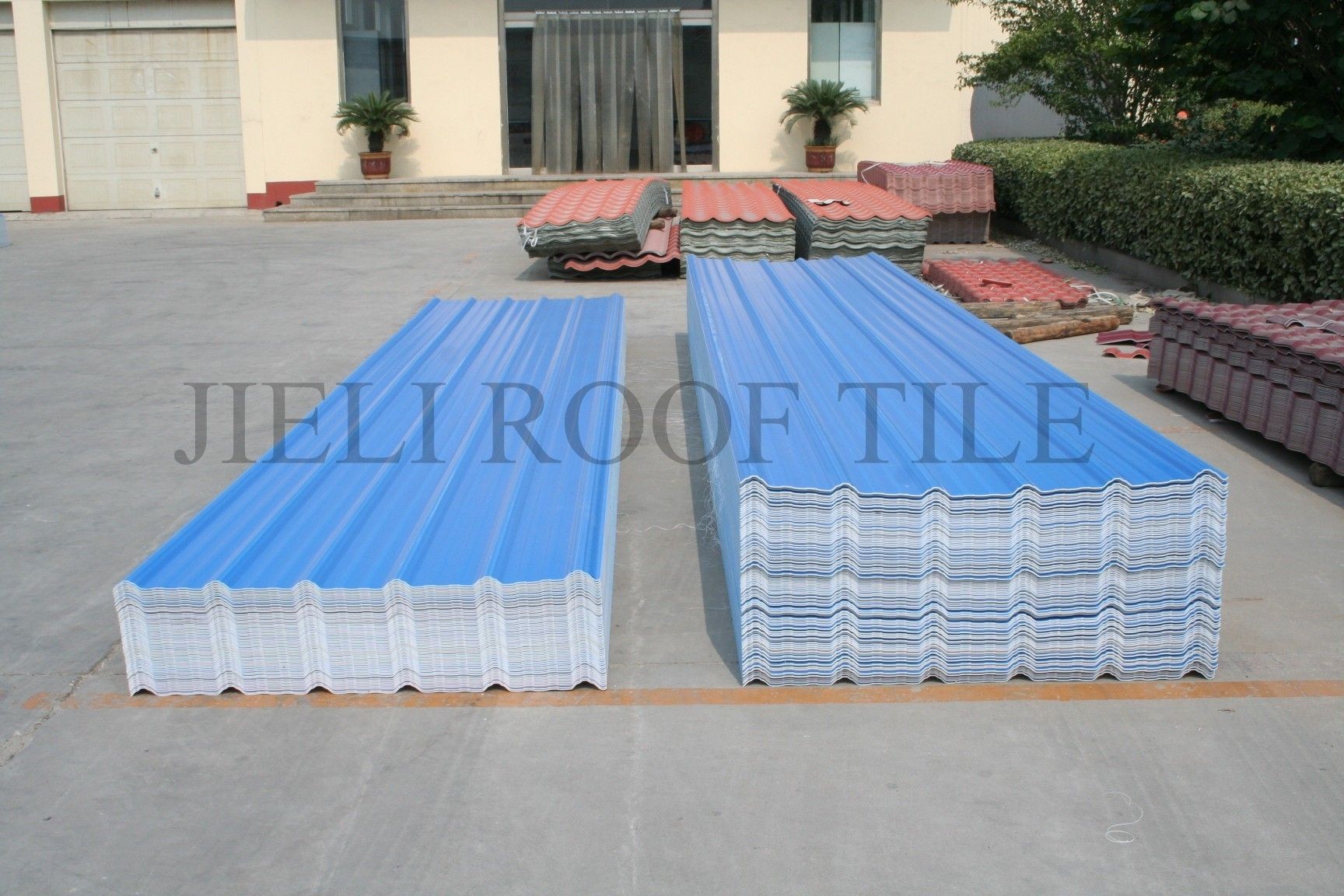 PVC-dach - INSULATION UPVC SHEET - Laizhou JIELI Industry Co.,LTD - Well