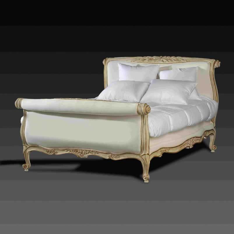 Doppelbett - MLT 04 - MASSANT - Louis XV / Polster / Kopfteil