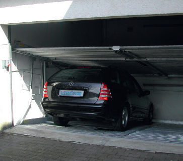 Schräge Parkhebebühne - Kipp-Parker N3102 - Nussbaum Parking - mechanisch / zweistufig