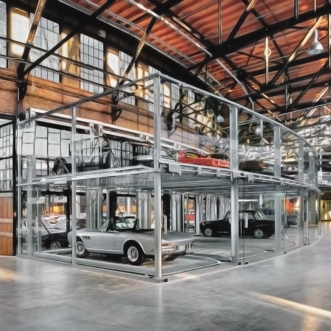 Parksystem mit Plattform - Classic-Parker - Nussbaum Parking