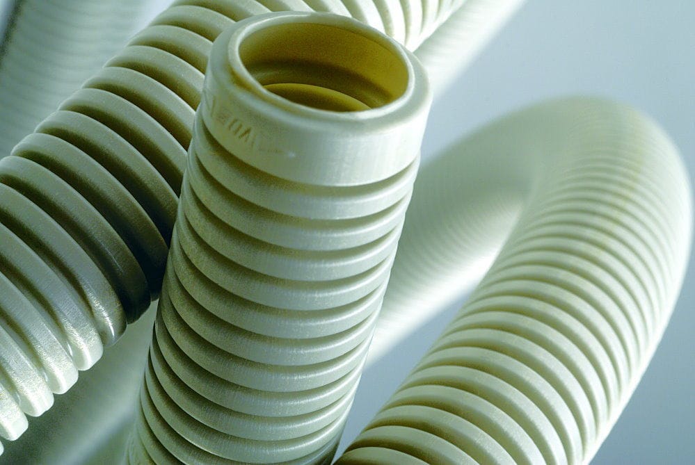 PVC-Kabelschutzschlauch - COSMOFLEX - Kassinakis P.E. SA - flexibel