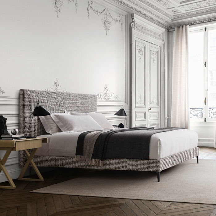 Doppelbett - Filemone - MAXALTO - modern / Polster / gepolstertes Kopfteil