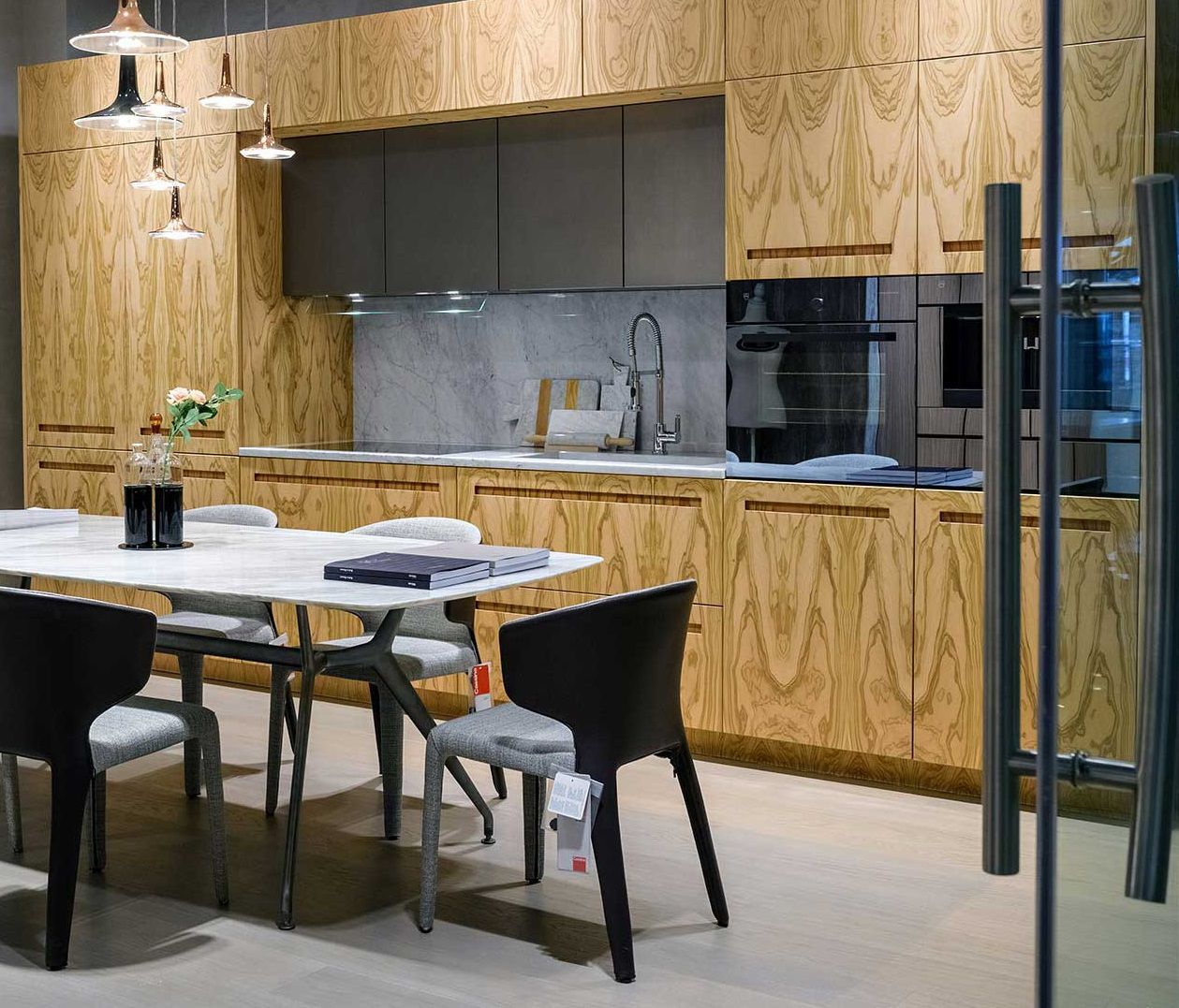 Moderne Küche - 201910 - TM Italia - Holz / Marmor / Modul