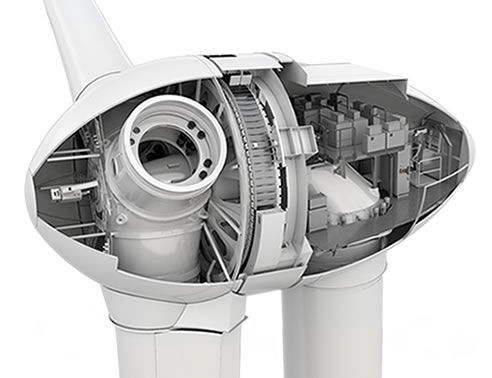 Horizontalachsen-Windkraftanlage / Dreiblatt / Onshore - E-160 - Enercon