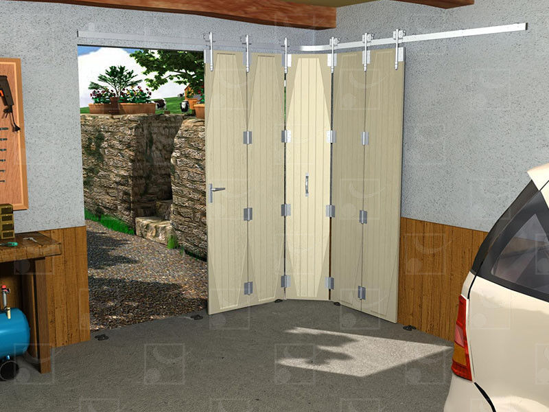 Seitlich unterteiltes Garagentor - SERIE BOB - MANTION SAS - Metall ...