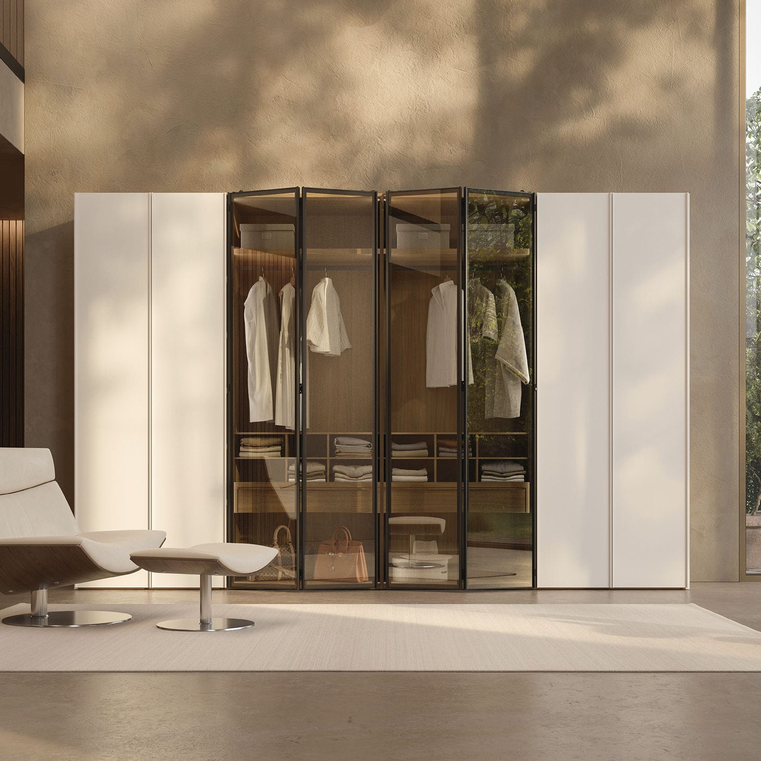 Modul-Kleiderschrank - SM2527 - ZALF spa - modern / melaminbeschichtet ...