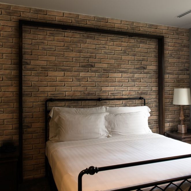 Betonriemchen - MASTERBRICK KHAKI - Mathios SA - Außen / Innenbereich / Antikoptik