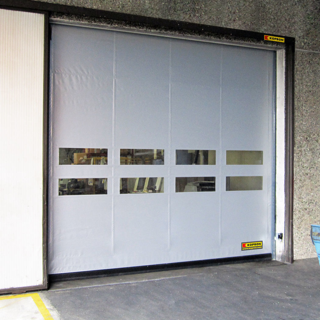 Industrie-Rolltor - FAST ROLL - KOPRON - Aluminium / Edelstahl / PVC
