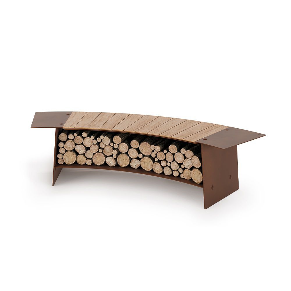 Moderne Gartenbank - Tobia - Ak47 Design - Teakholz / Kastanienholz ...