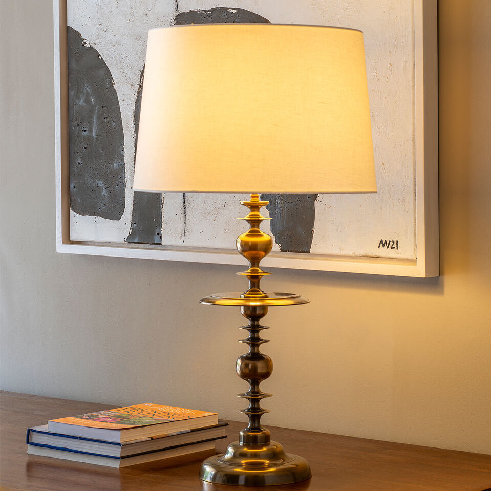 Tischlampe - HYDE - VAUGHAN - Messing / Bronze / modern