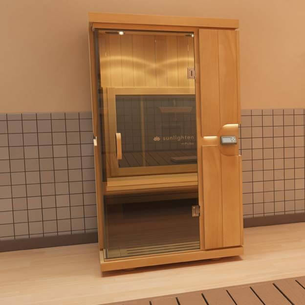 Infrarotsauna - Solo - Clairazur - für Privatgebrauch / Holz / für den Innenraum