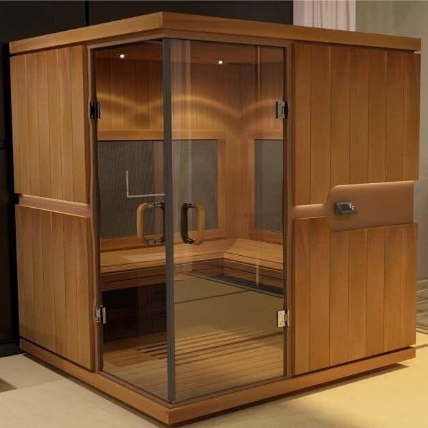 Infrarotsauna - Confort - Clairazur - für Privatgebrauch / Holz / für den Innenraum