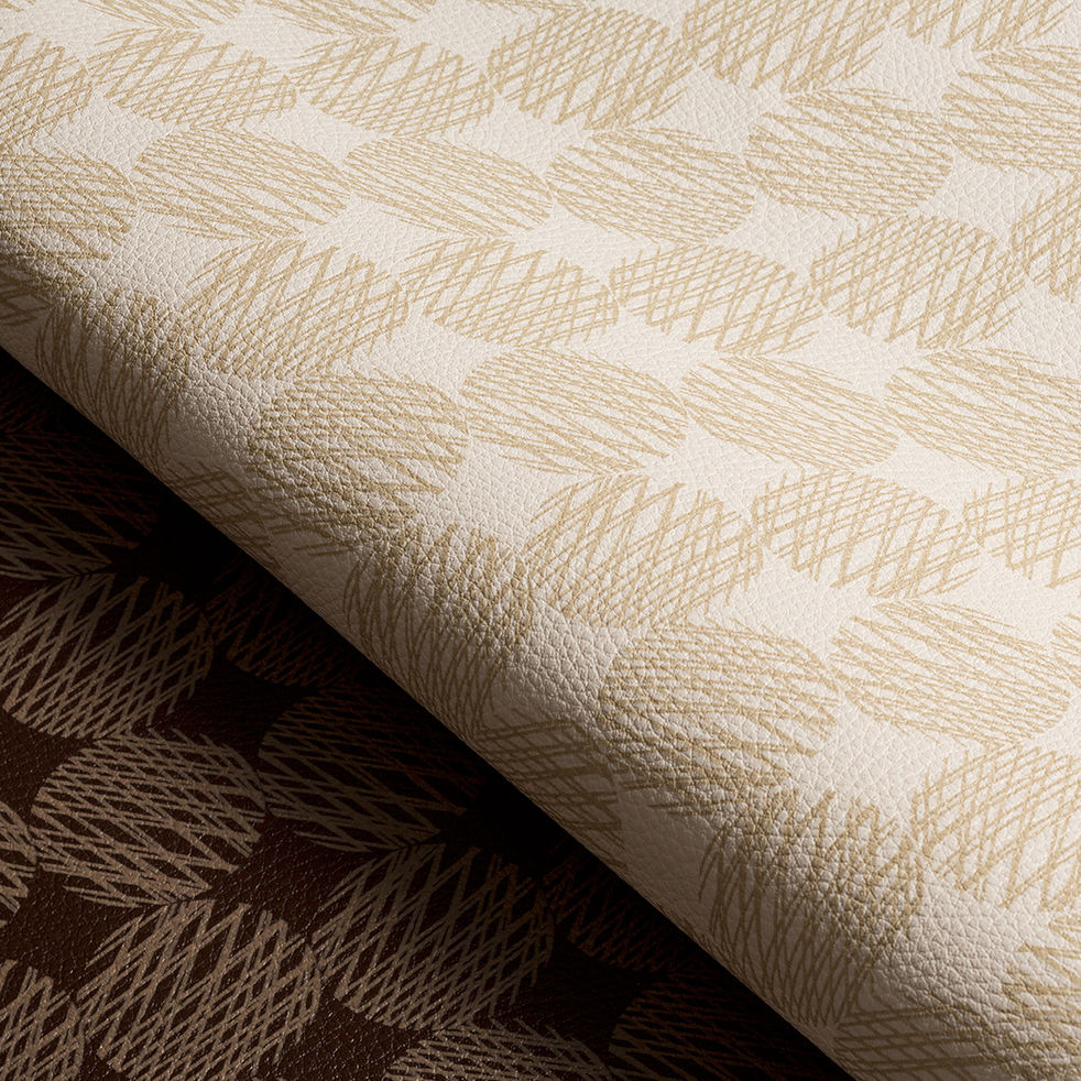 PVC-beschichteter Stoff - GINKGO RETRO - COTTING GROUP - Möbel / Motiv